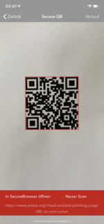 QR-Codes als Phishing-Falle Blog